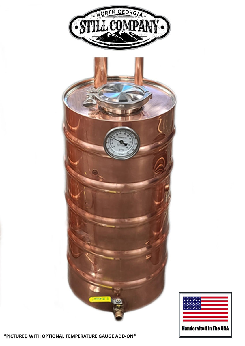 10 Gallon Thumper with 4" Fruit Port – North Georgia Still Company