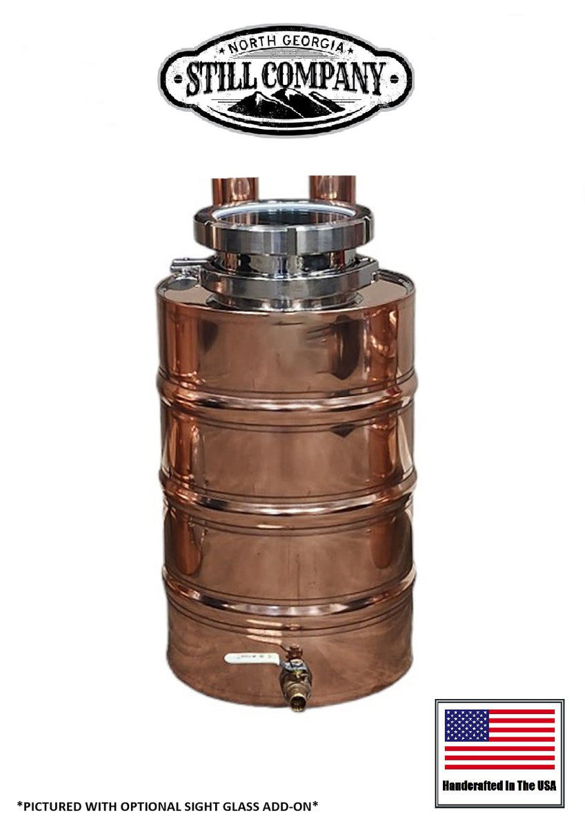 7.5 Gallon Thumper with 6 Inch Fruit Port – North Georgia Still Company