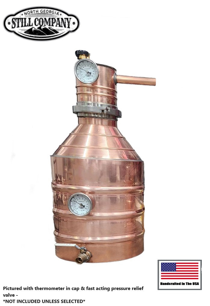 Fat 10 Gallon Custom Still – North Georgia Still Company