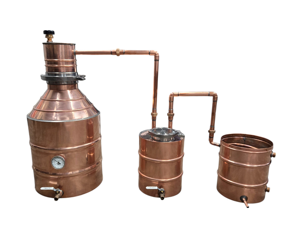 Fat 10 Gallon Standard Still Set – North Georgia Still Company