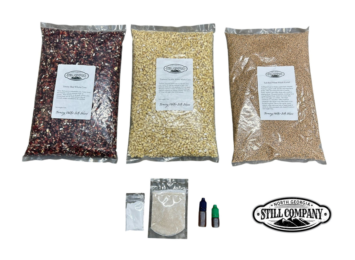 Jimmy Red Corn, Trucker's Favorite White Corn & Soft Red Wheat Ferment ...