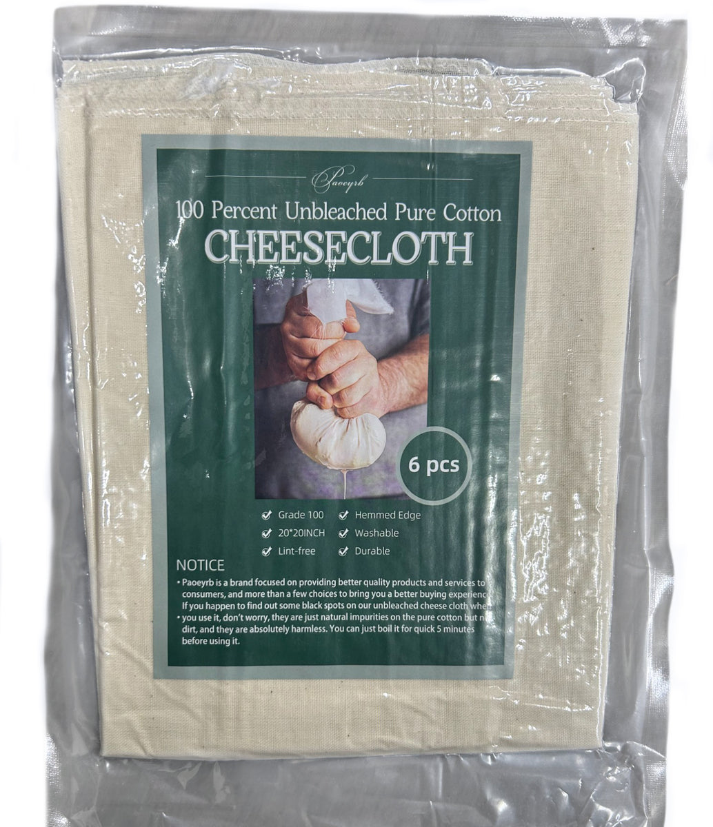 100% Cotton Bleached Cheesecloth – North Georgia Still Company