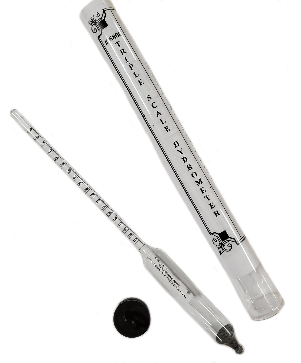 Triple Scale Wine & Beer Hydrometer – North Georgia Still Company